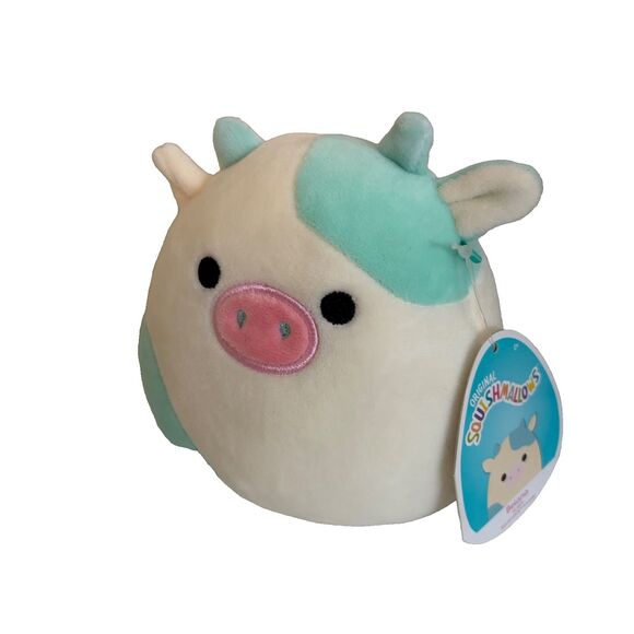 Kellytoy | Toys | Squishmallow Belana Cow Plush Stuffed Animal 5 Nwt ...